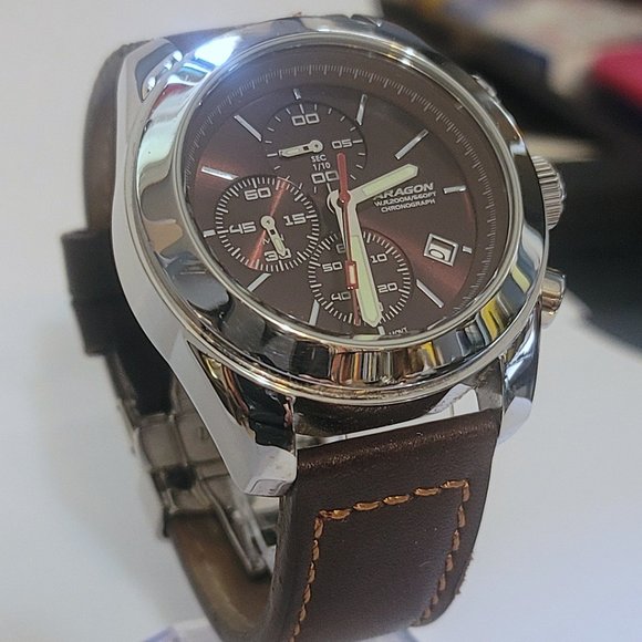Aragon | Accessories | Aragon Mens Watch Quartz Vd57 Chronograph Mvmnt ...
